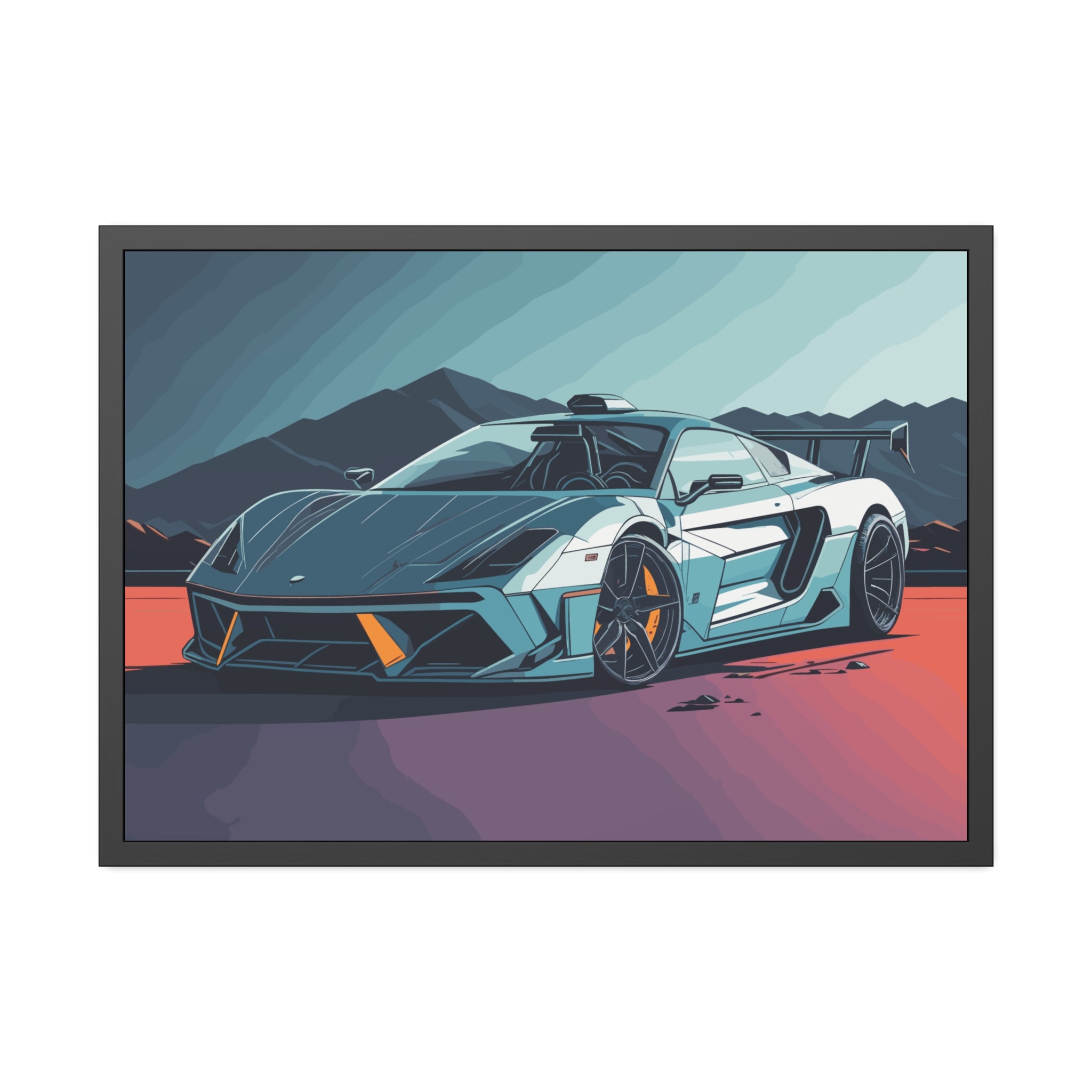 Supercar Sports Cars | Framed – Vortex Art Concepts