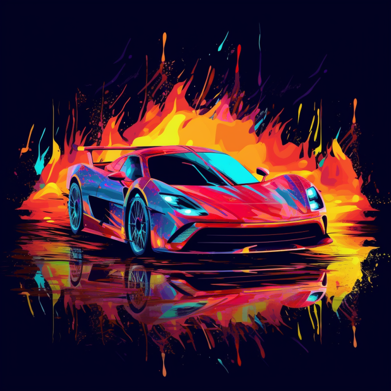 Supercar Sports Cars – Vortex Art Concepts